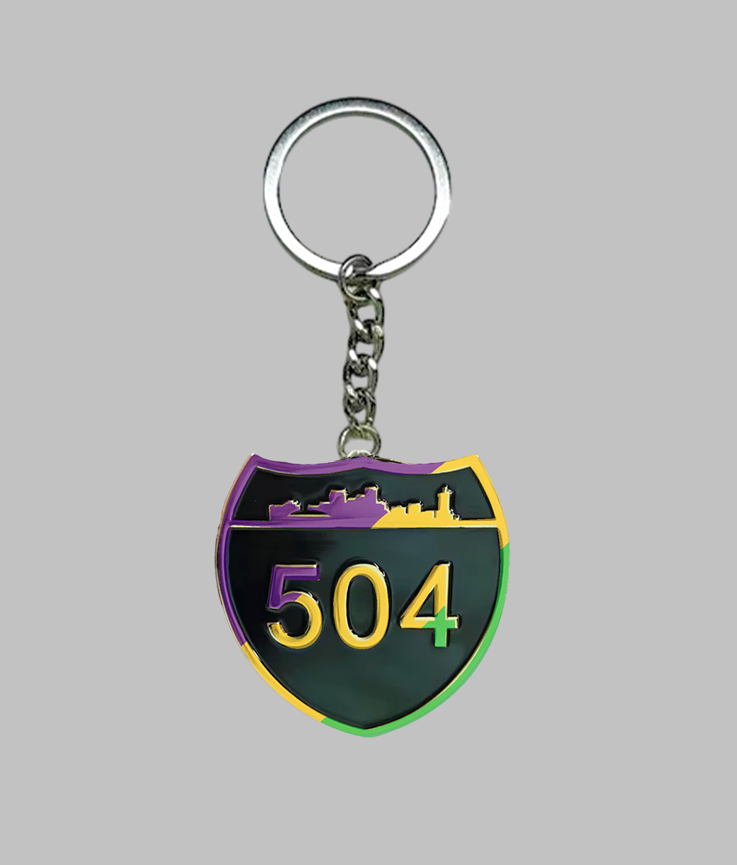 SHIELD LOGO KEYCHAIN – iREP504 Apparel Co.™