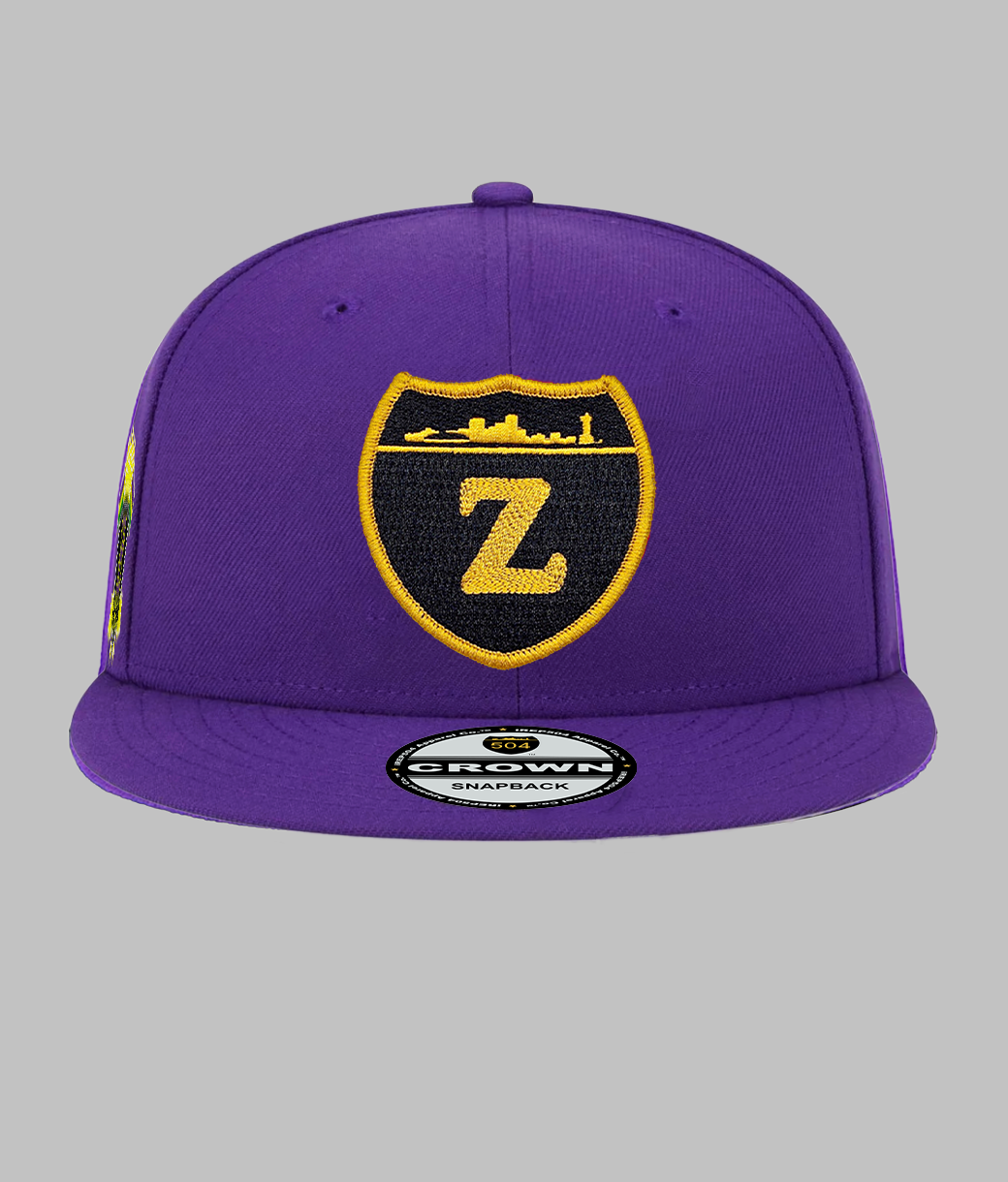PURPLE "Z" CROWN – iREP504 Apparel Co.™